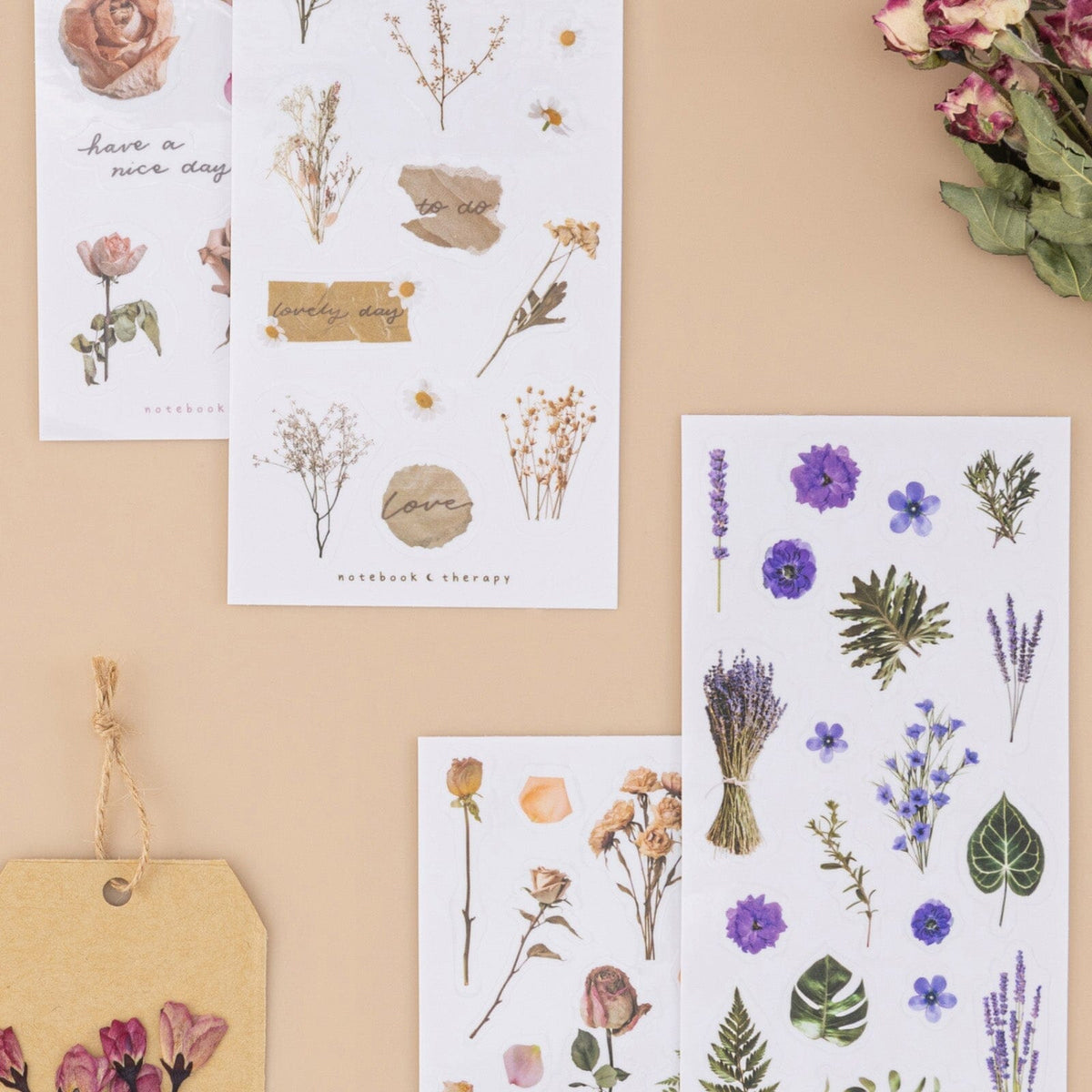 Dried Flowers Collection – NotebookTherapy