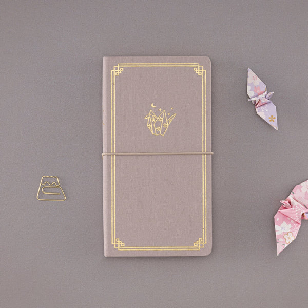 Tsuki ‘Calm Origami’ Travel Notebook ☾ – NotebookTherapy