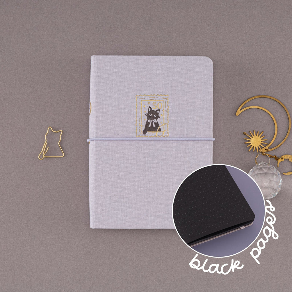 Tsuki ‘Neko Delivery’ A6 Travel Notebook ☾ – NotebookTherapy
