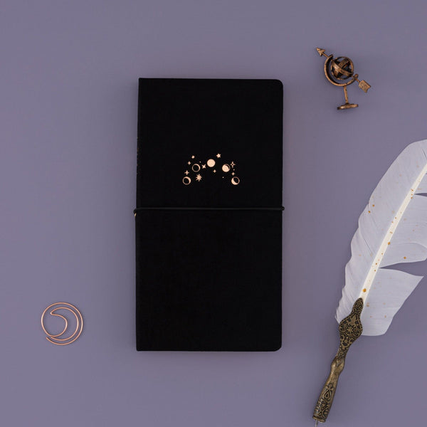 Tsuki ‘Moonlit Whisper’ Limited Edition Luxury Travel Notebook ...