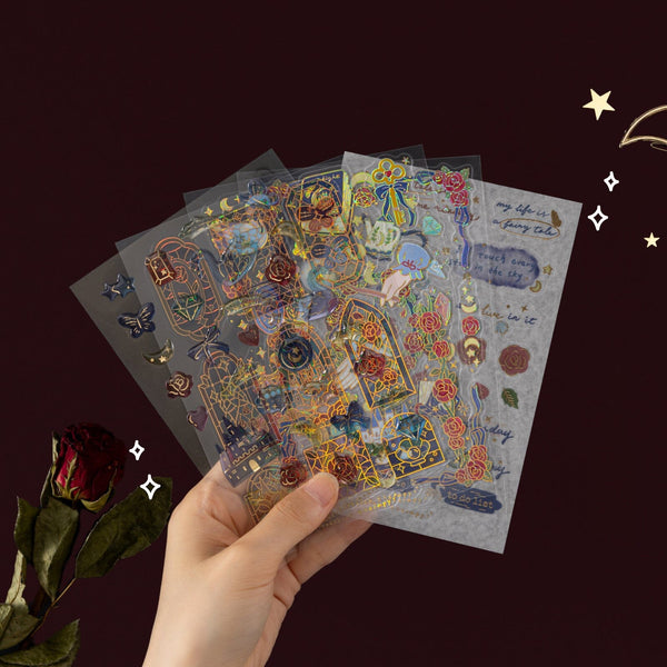 Tsuki ‘Once Upon a Time’ 3D Sticker Set ☾ – NotebookTherapy