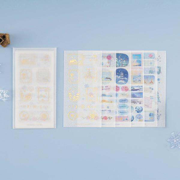 Tsuki ‘Winter Journey’ Sticker Set ☾ – NotebookTherapy