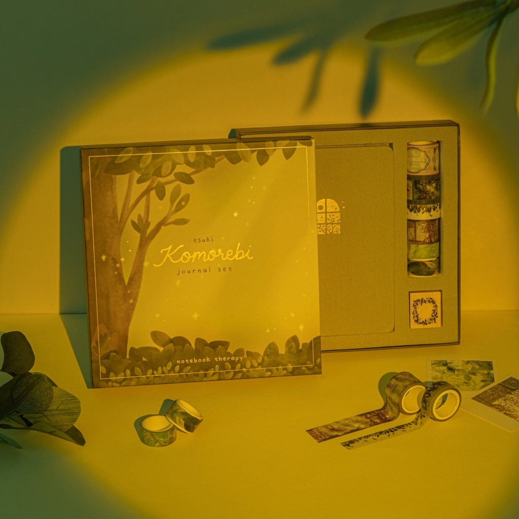 Tsuki ‘Komorebi’ Limited Edition Bullet Journal Set ☾ – NotebookTherapy