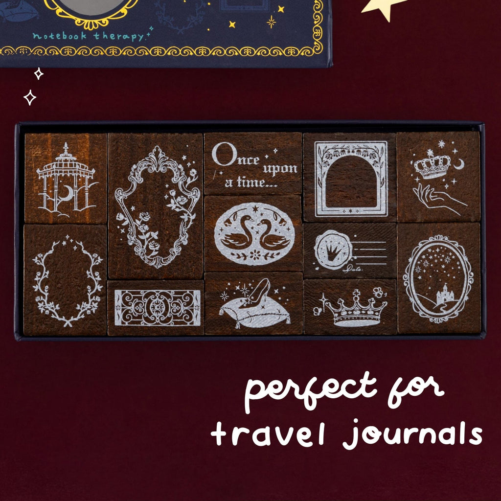 Tsuki ‘Once Upon a Time’ Bullet Journal Stamp Set ☾ – NotebookTherapy