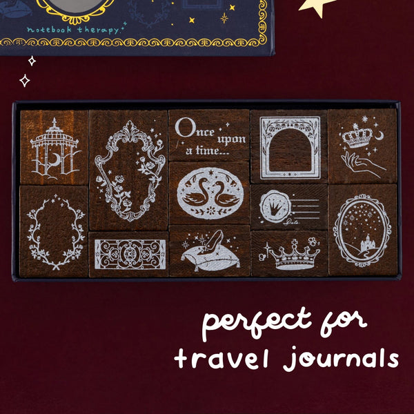 Tsuki ‘Once Upon a Time’ Bullet Journal Stamp Set ☾ – NotebookTherapy