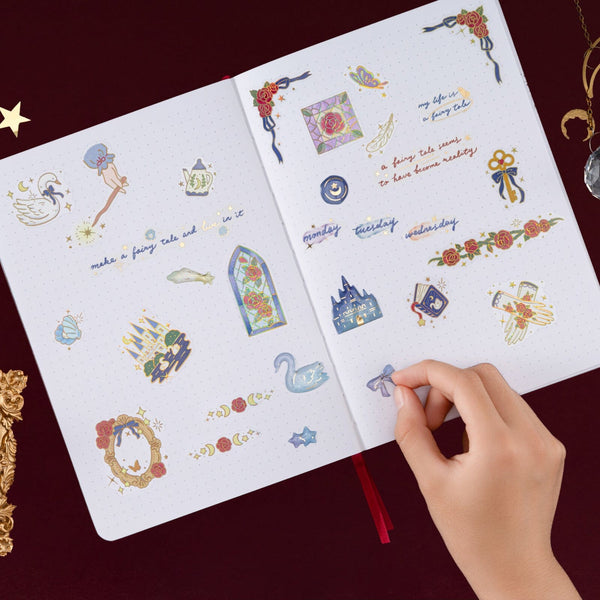 Tsuki ‘Once Upon a Time’ 3D Sticker Set ☾ – NotebookTherapy