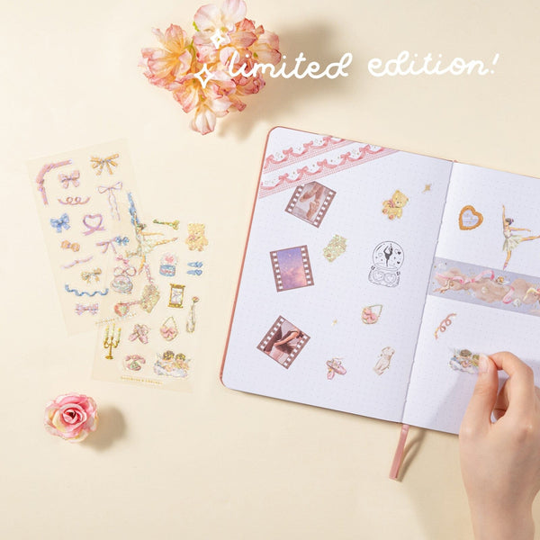 Tsuki ‘Sweet Ballet’ Limited Edition Luxury Glitter Sticker Set ...