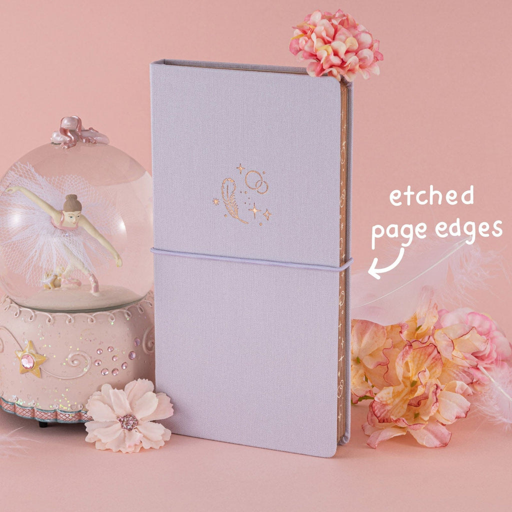 Tsuki ‘Soft Feather’ Luxury Travel Notebook ☾ – NotebookTherapy