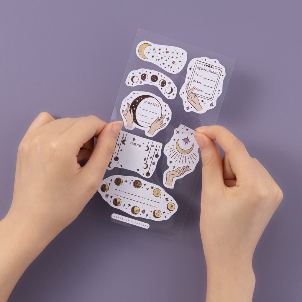 Tsuki ‘Lunar Mystery’ Sticker Set ☾ – NotebookTherapy