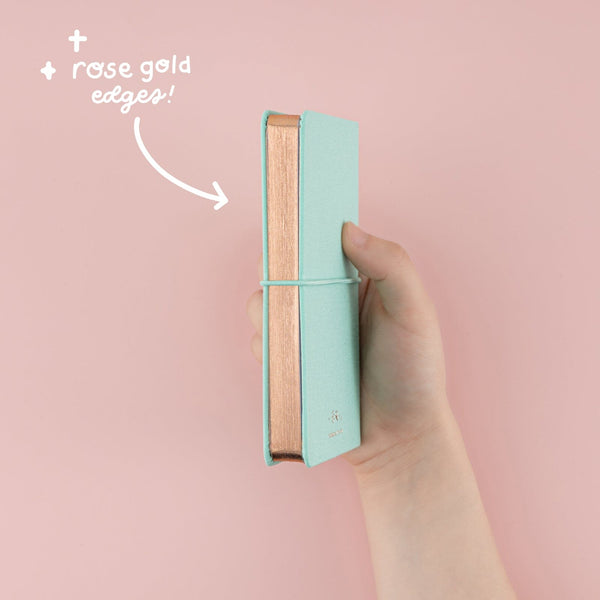 Tsuki ‘Sakura Mint’ A6 Travel Notebook ☾ – NotebookTherapy