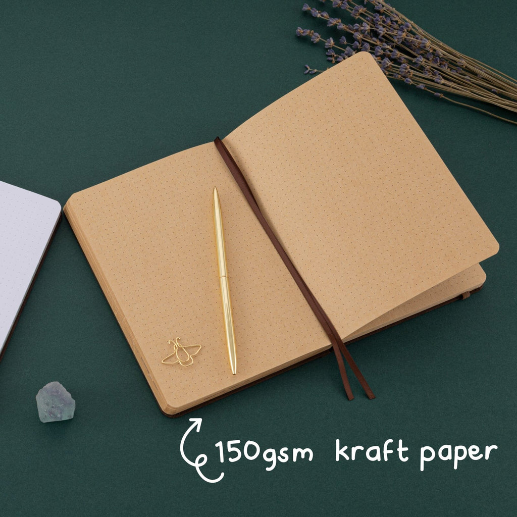 Tsuki ‘Honey Bee’ Kraft Paper Limited Edition Bullet Journal ...