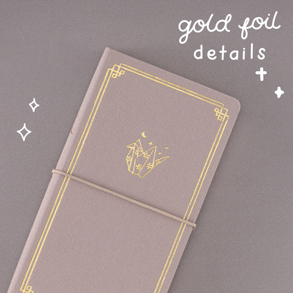 Tsuki ‘Calm Origami’ Travel Notebook ☾ – NotebookTherapy