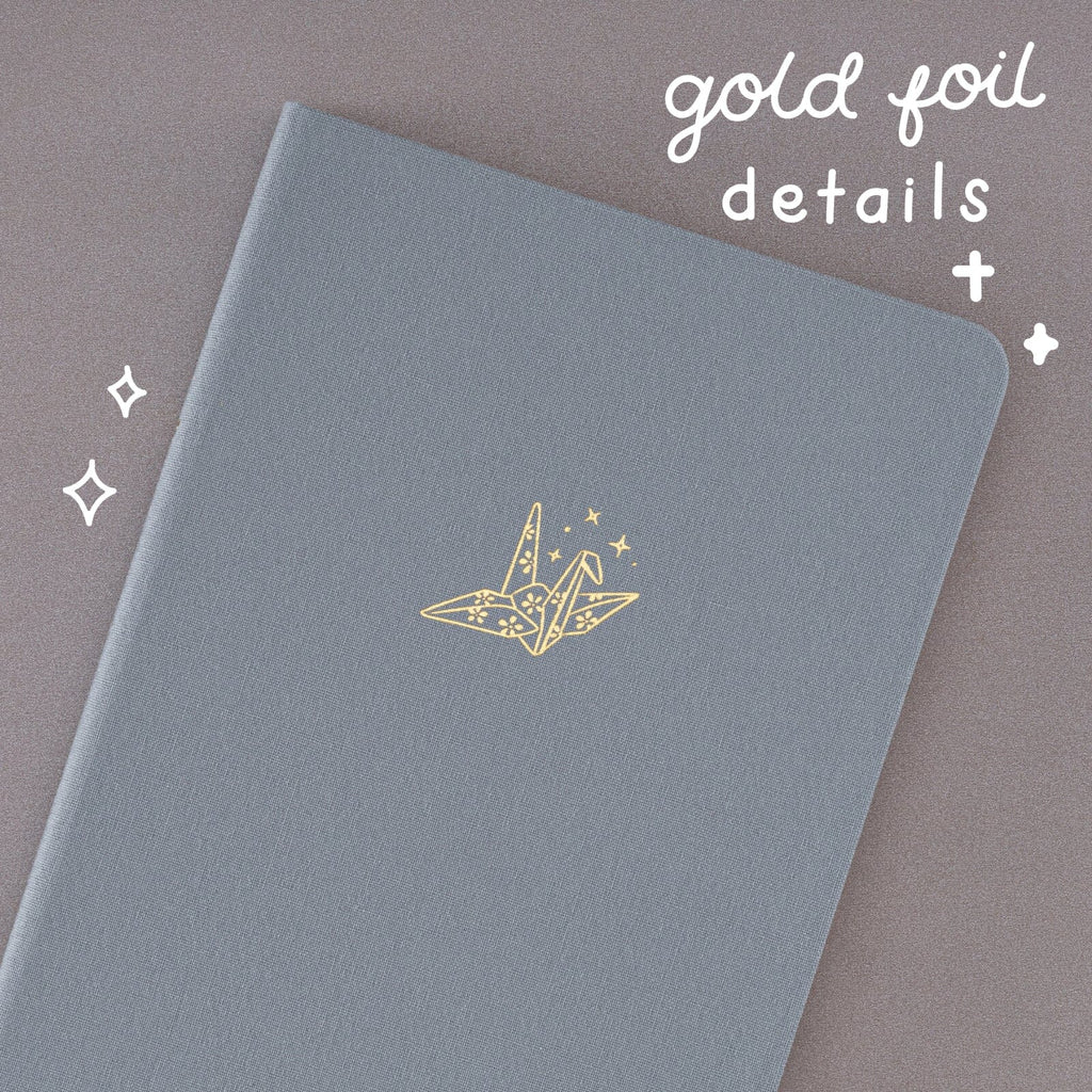 Tsuki ‘Origami Dreams’ Kraft Paper A5 Bullet Journal ☾ – NotebookTherapy