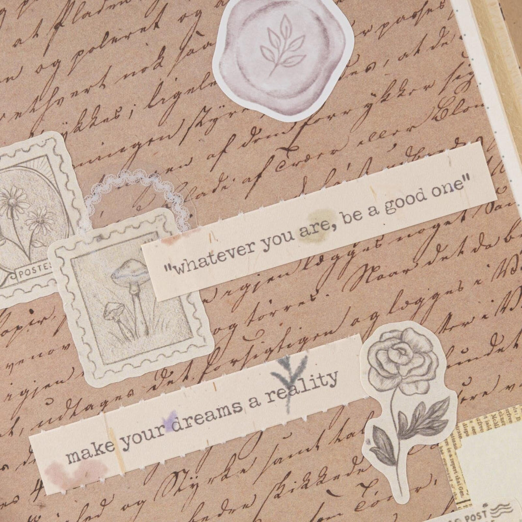 Tsuki ‘Junk Journal’ Scrapbook Bundle Set ☾ – NotebookTherapy