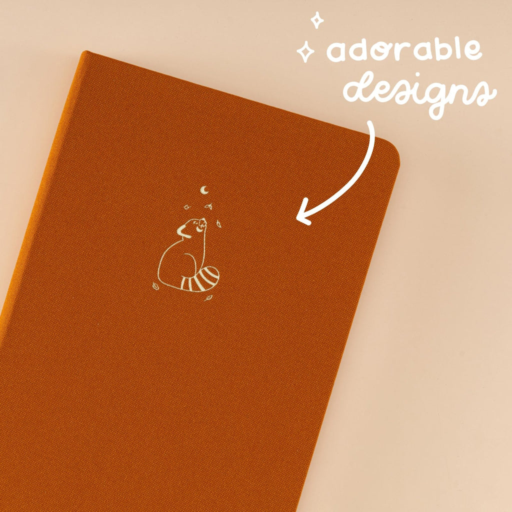 Tsuki ‘Red Panda’ Limited Edition A5 Bullet Journal ☾ – NotebookTherapy