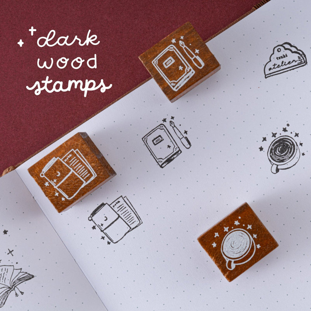 Tsuki ‘Tsuki Studio’ Bullet Journal Stamp Set ☾ – NotebookTherapy