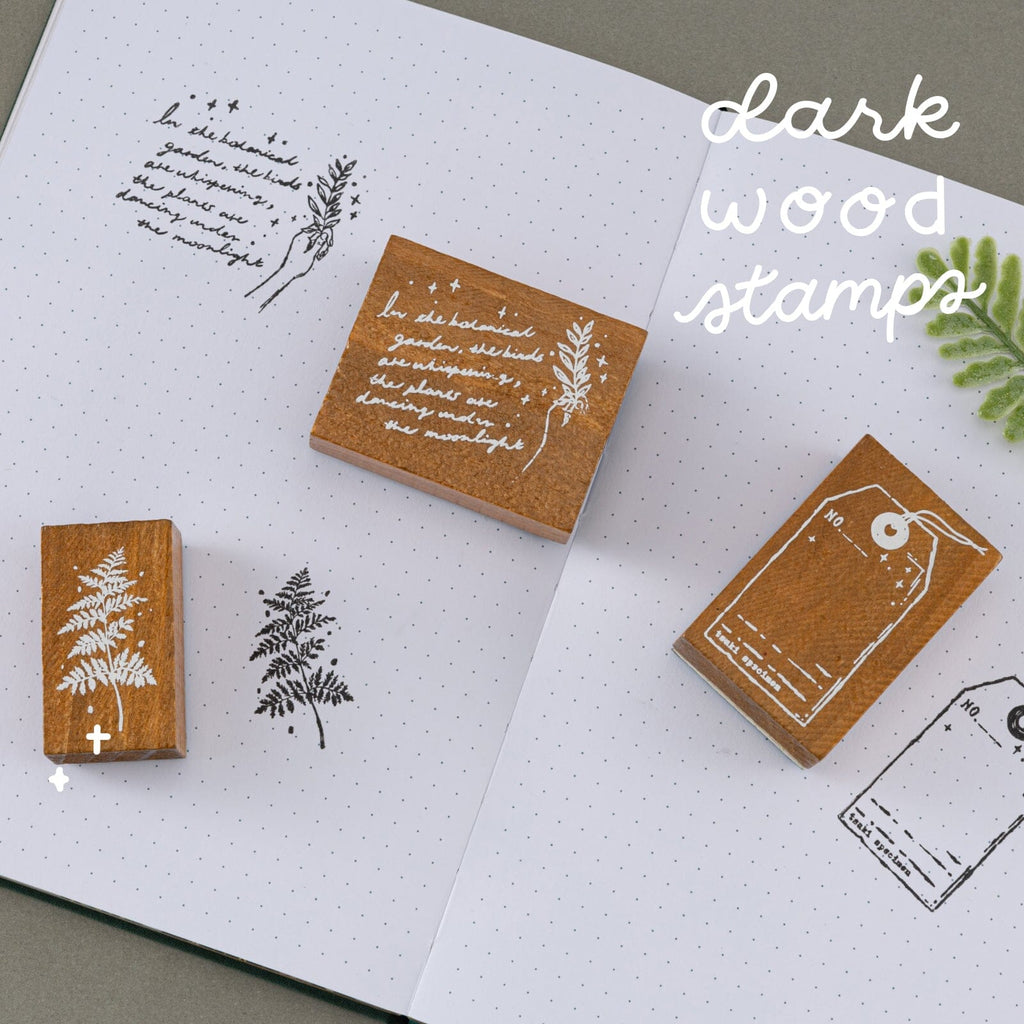 Tsuki ‘Whimsical Botanics’ Bullet Journal Stamp Set ☾ – NotebookTherapy