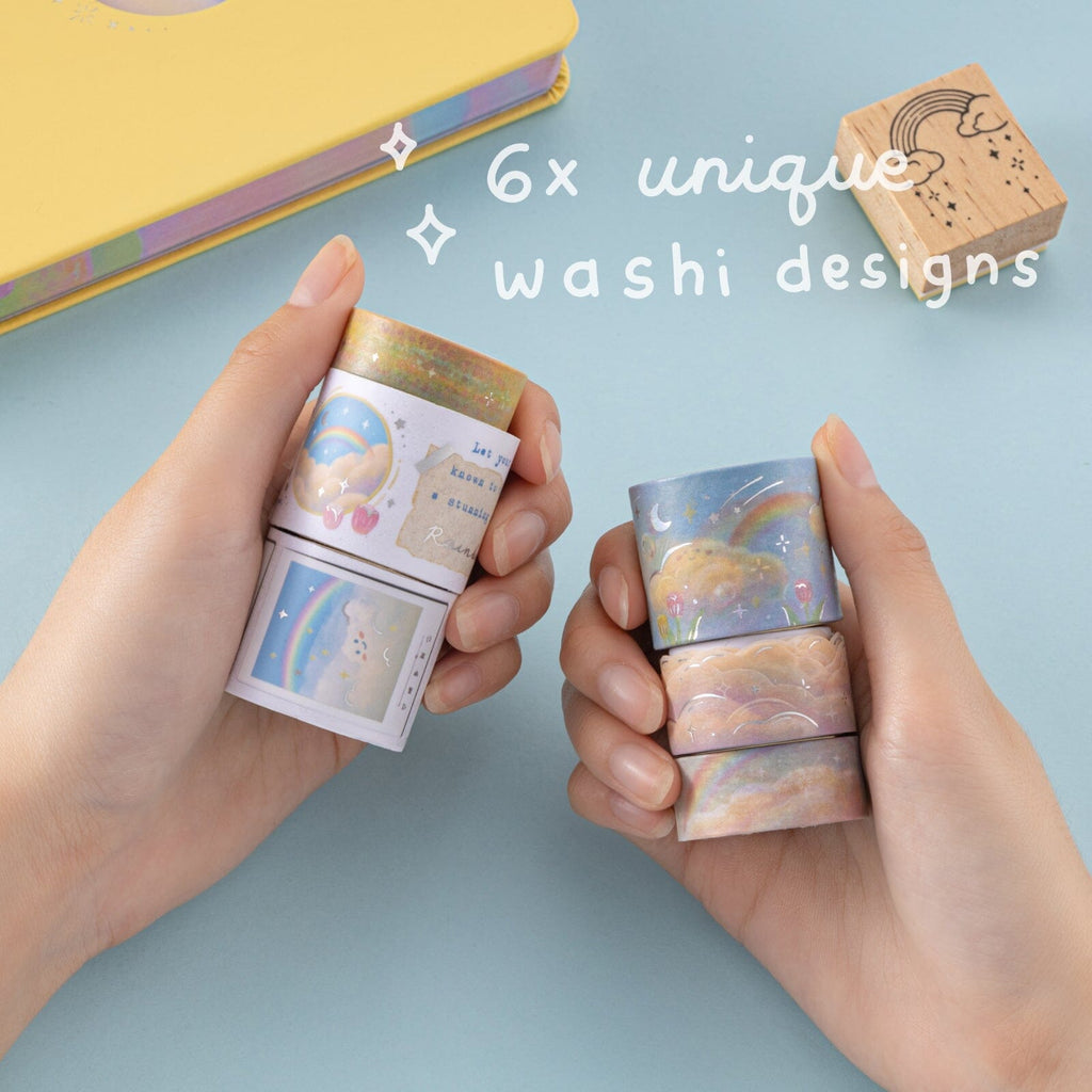 Tsuki ‘Rainbow Wishes’ Limited Edition Holographic Bullet Journal Set ...