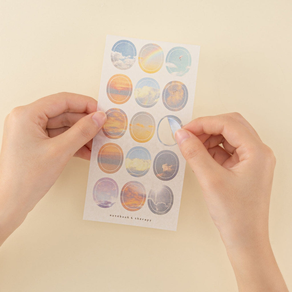 Tsuki ‘Cloud Dreamland’ Sticker Set ☾ – NotebookTherapy