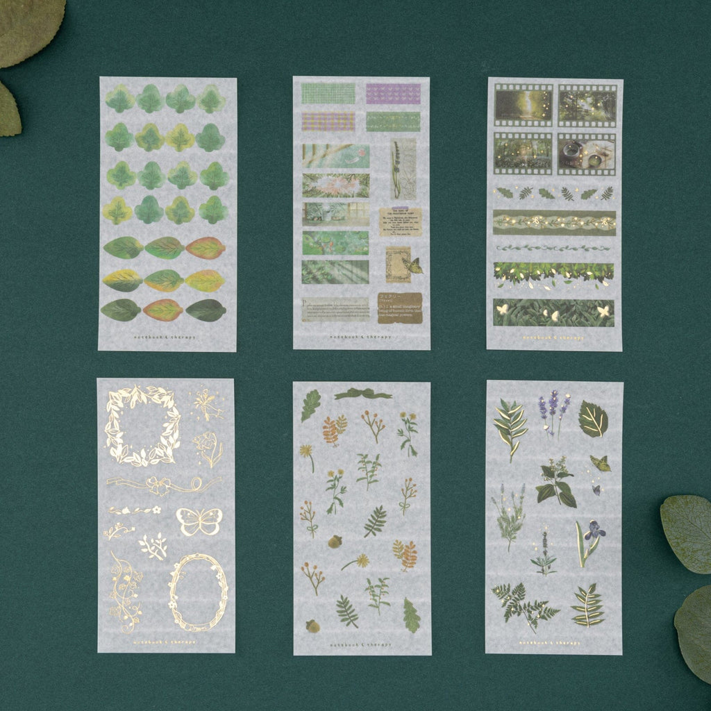 Tsuki ‘Garden’ Sticker Set ☾ – NotebookTherapy