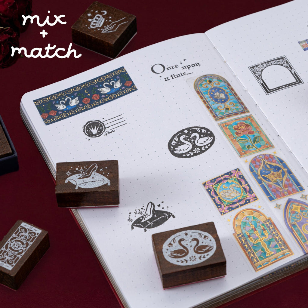 Tsuki ‘Once Upon a Time’ Bullet Journal Stamp Set ☾ – NotebookTherapy