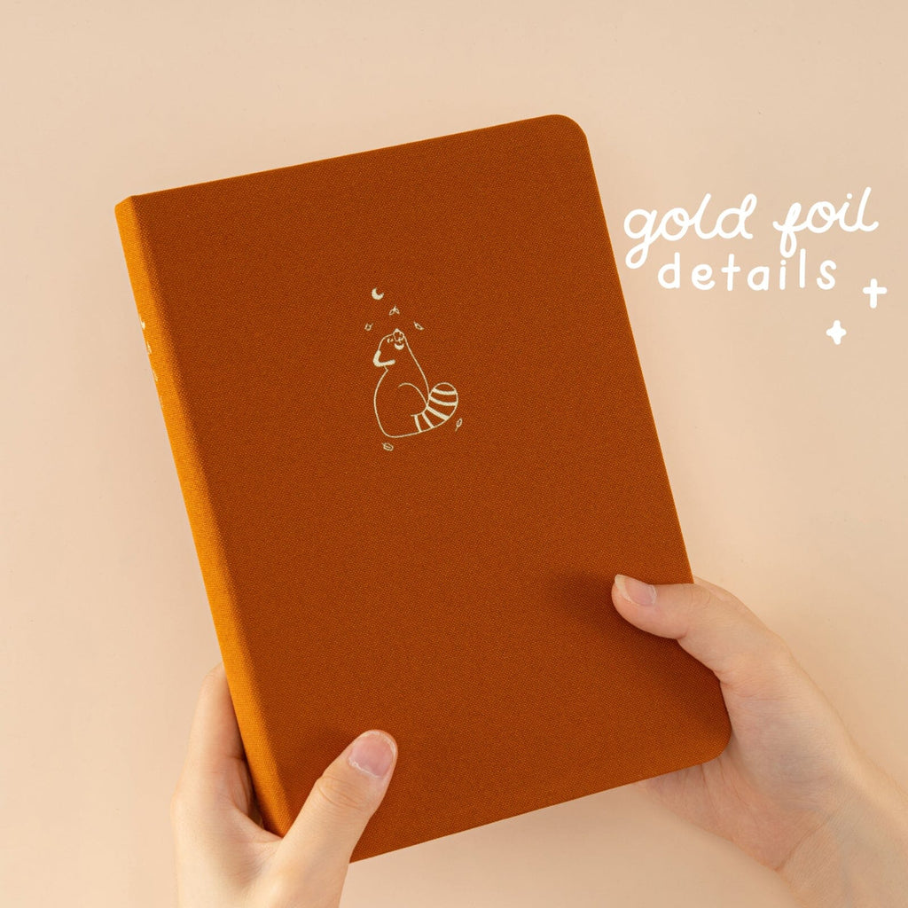 Tsuki ‘Red Panda’ Limited Edition A5 Bullet Journal ☾ – NotebookTherapy