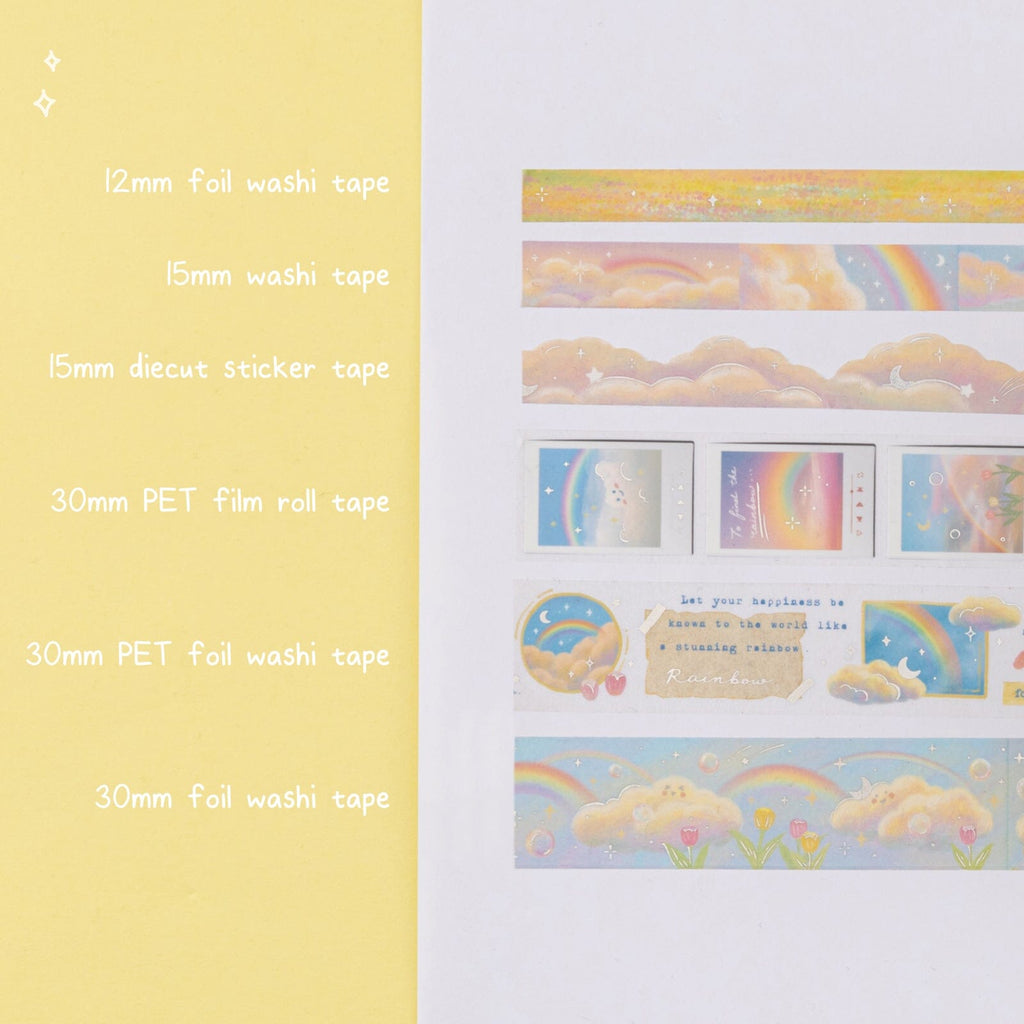 Tsuki ‘Rainbow Wishes’ Limited Edition Holographic Bullet Journal Set ...