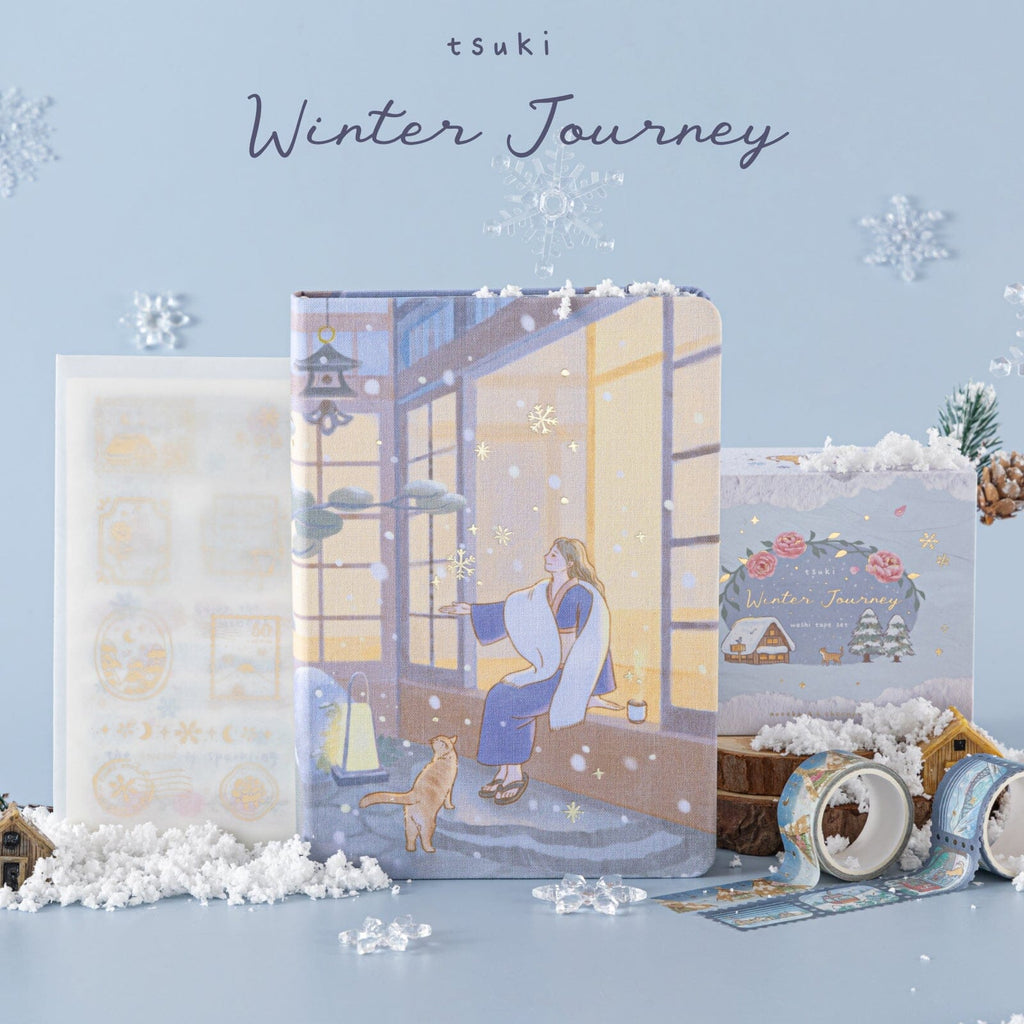Tsuki ‘Winter Journey’ Sticker Set ☾ – NotebookTherapy