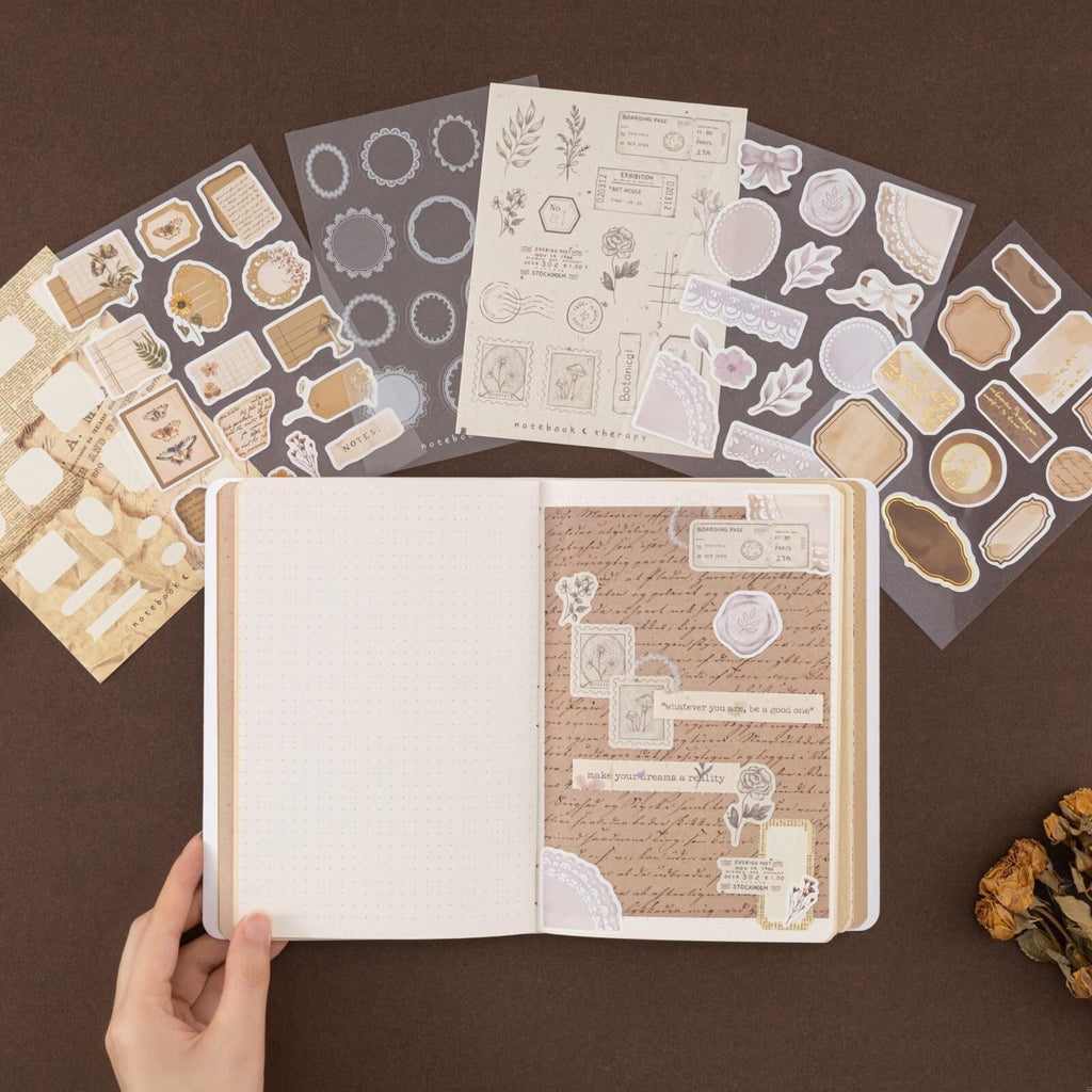 Tsuki ‘Junk Journal’ Scrapbook Bundle Set ☾ – NotebookTherapy