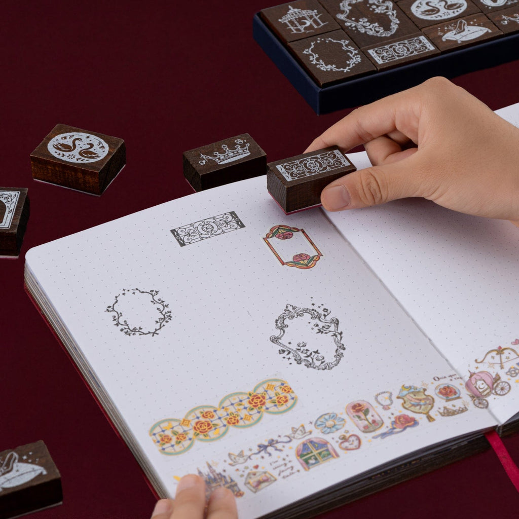 Tsuki ‘Once Upon a Time’ Bullet Journal Stamp Set ☾ – NotebookTherapy