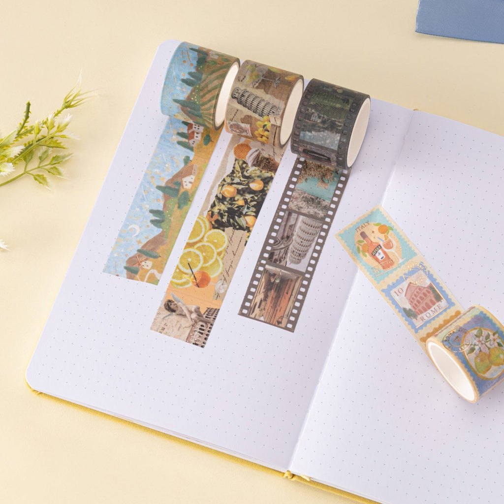 Tsuki ‘Summer in Italy’ Washi Tape Set ☾ – NotebookTherapy
