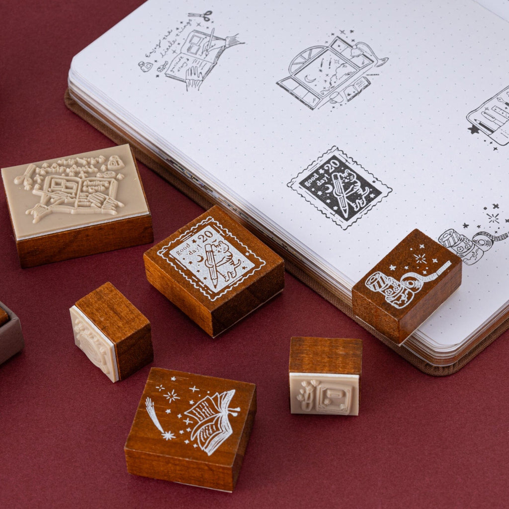 Tsuki ‘Tsuki Studio’ Bullet Journal Stamp Set ☾ – NotebookTherapy