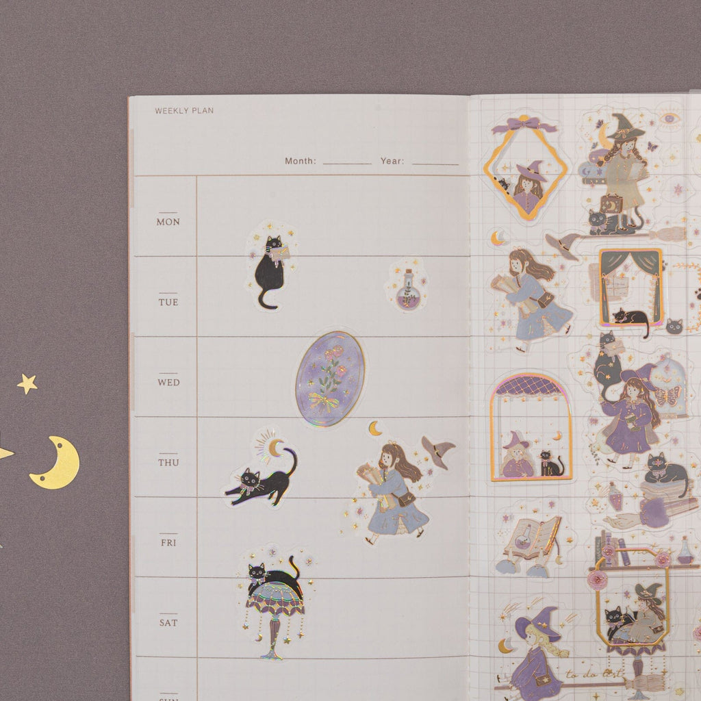 Tsuki ‘Lunar Delivery’ 3D Holographic Foil Luxury Sticker Set ...