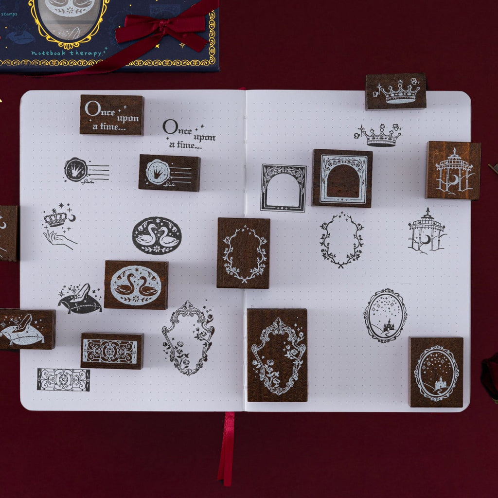 Tsuki ‘Once Upon a Time’ Bullet Journal Stamp Set ☾ – NotebookTherapy