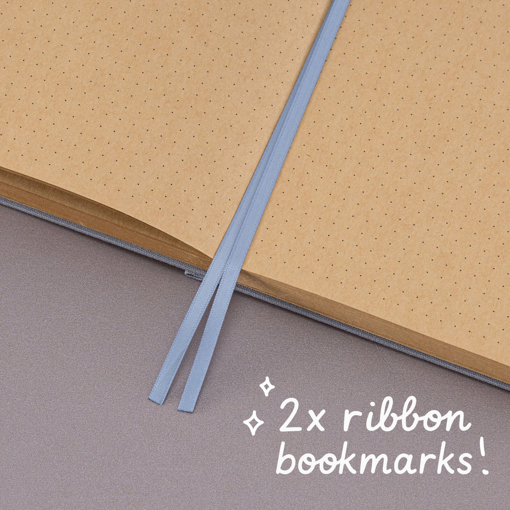 Tsuki ‘Origami Dreams’ Kraft Paper A5 Bullet Journal ☾ – NotebookTherapy