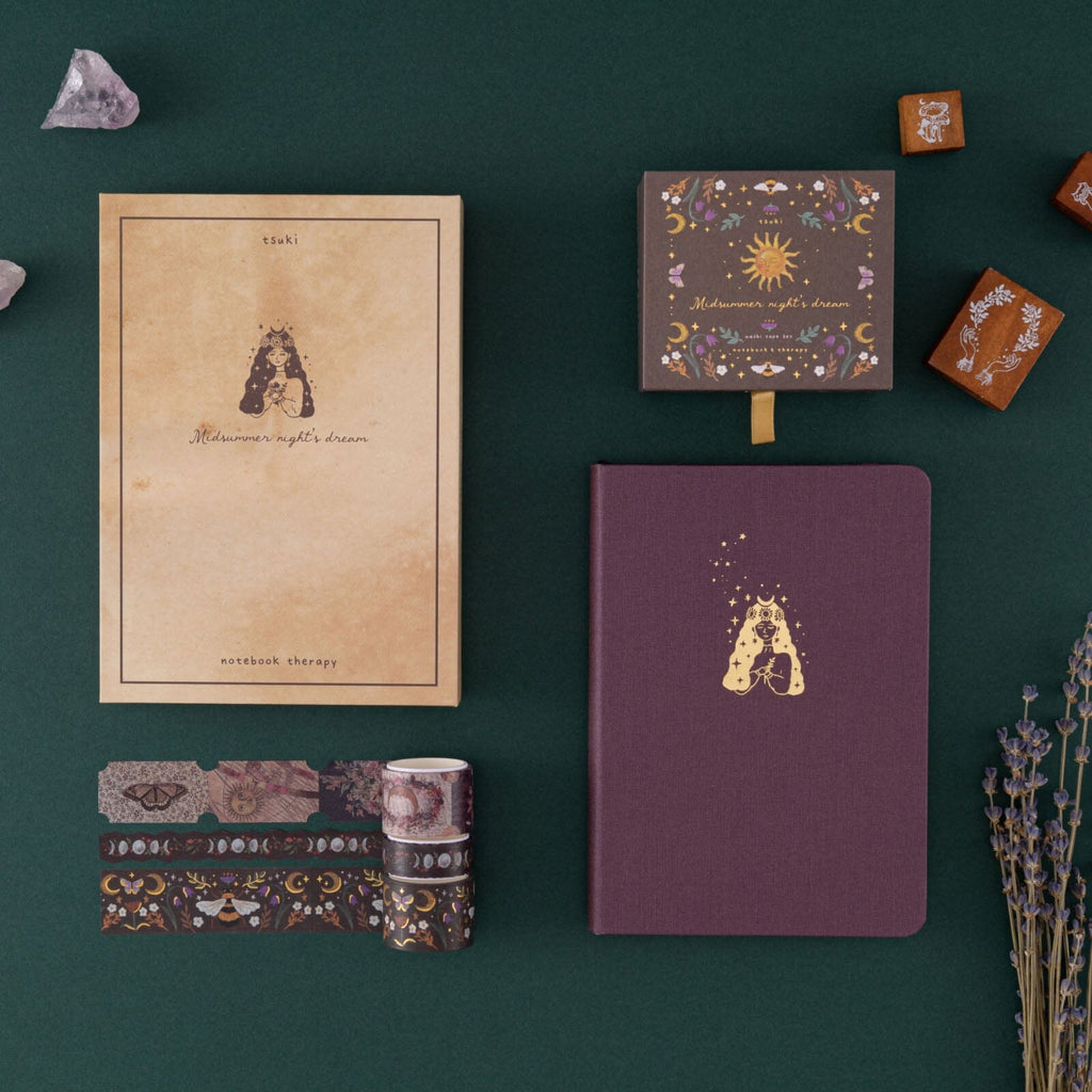 Tsuki ‘Summer Witch’ Limited Edition Glitter Linen Bullet Journal ...