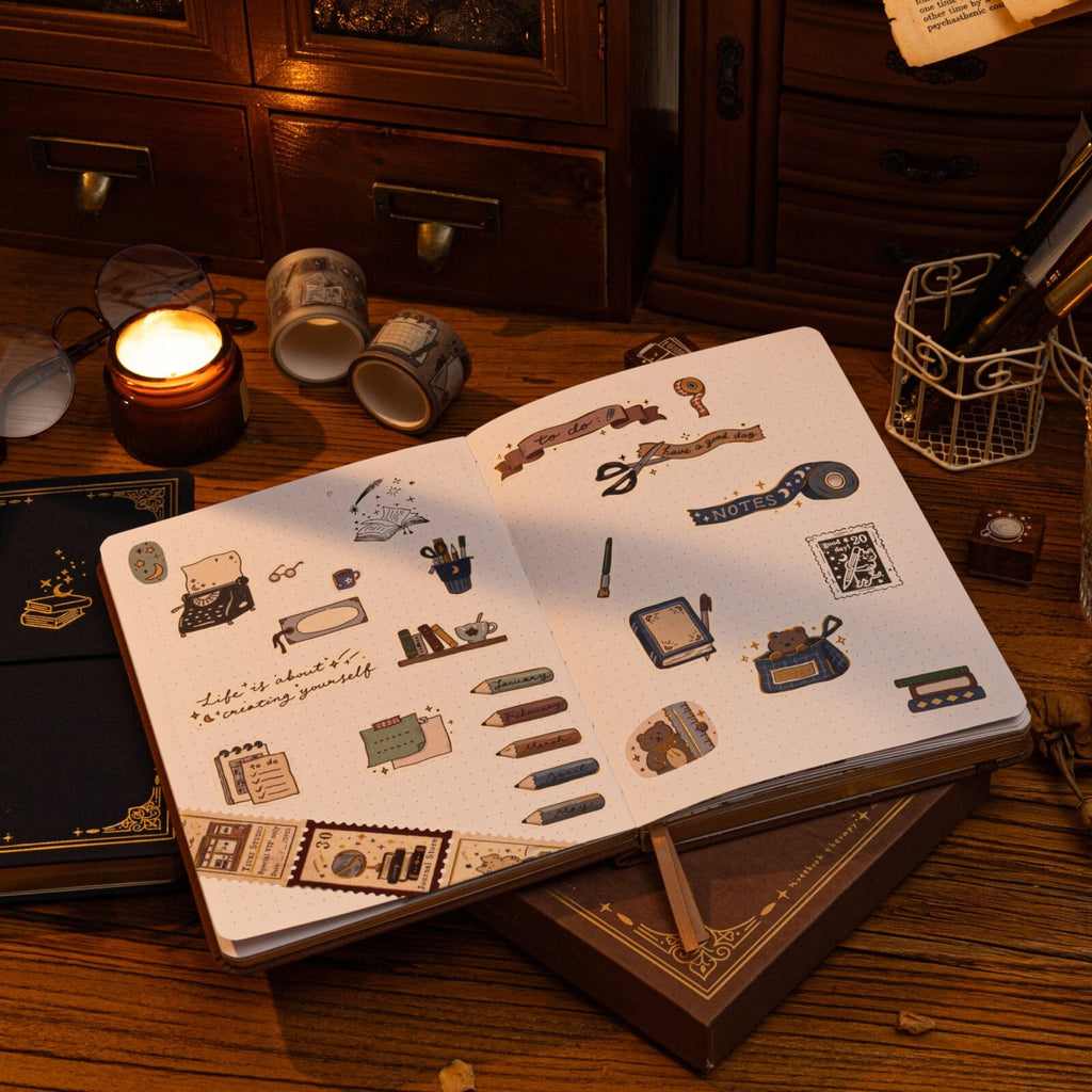 Tsuki ‘Tsuki Studio’ Sticker Set ☾ – NotebookTherapy