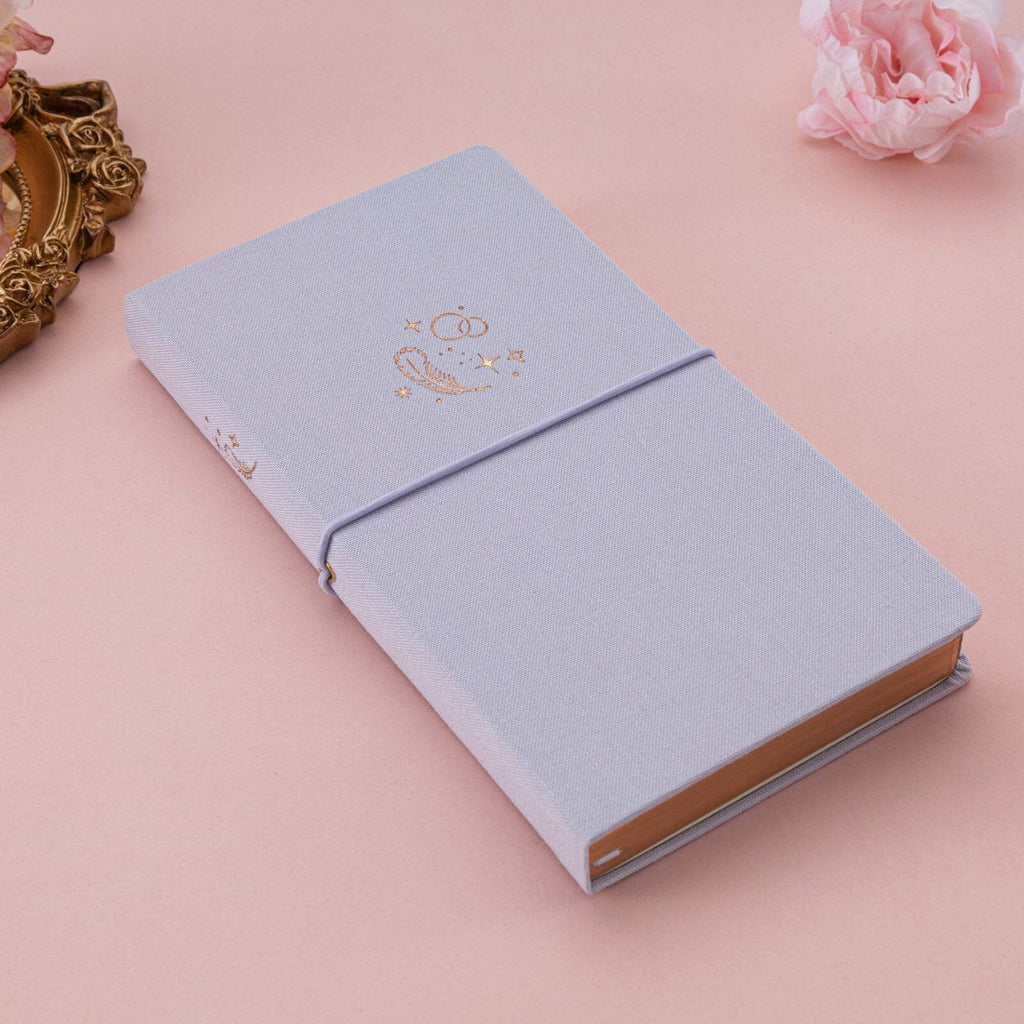 Tsuki ‘Soft Feather’ Luxury Travel Notebook ☾ – NotebookTherapy