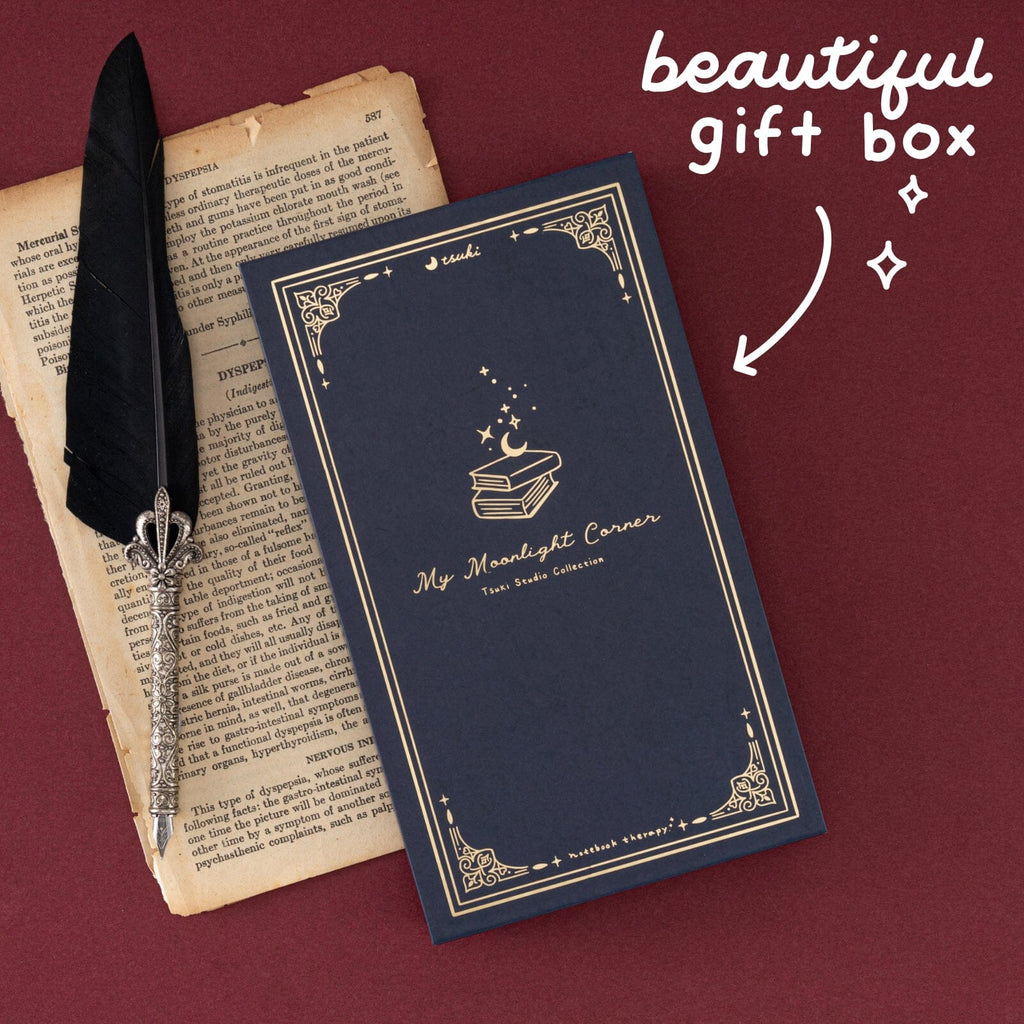 Tsuki ‘My Moonlight Corner’ Travel Notebook ☾ – NotebookTherapy