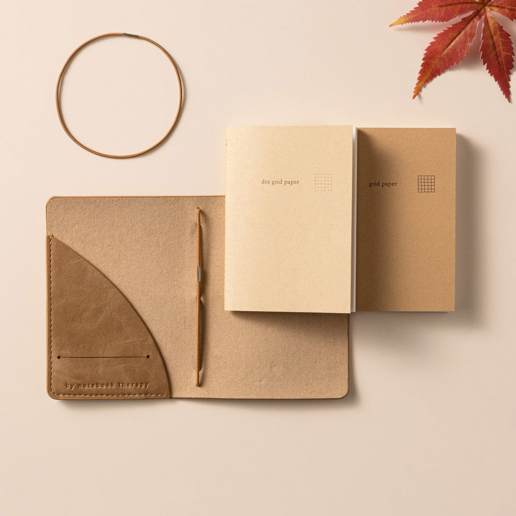 Hinoki - No.02 Passport Size Travel Notebook – NotebookTherapy