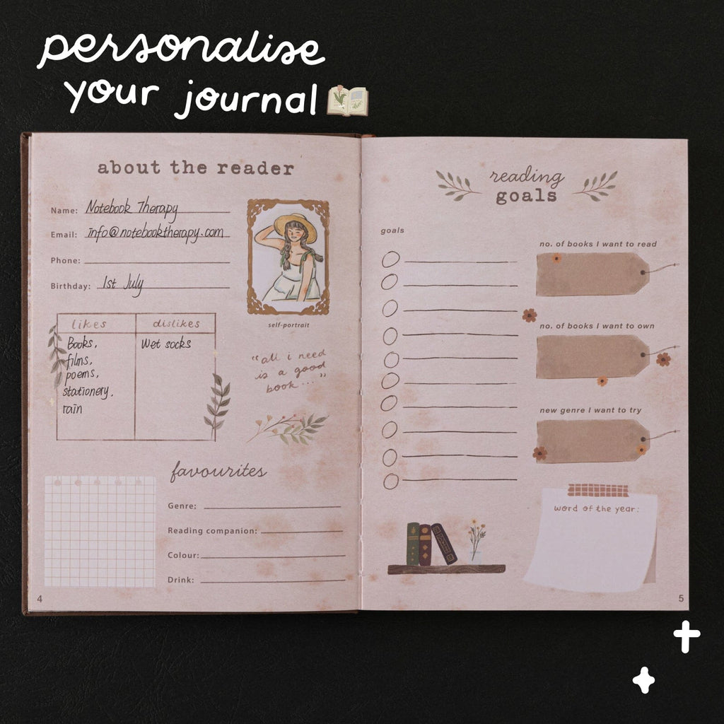 Tsuki Reading Journal ☾ – NotebookTherapy