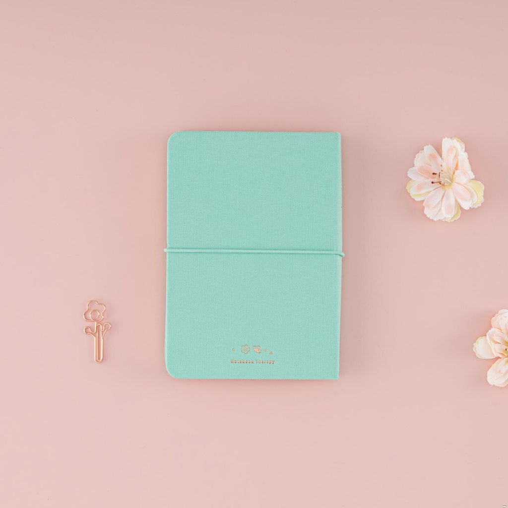 Tsuki ‘Sakura Mint’ A6 Travel Notebook ☾ – NotebookTherapy