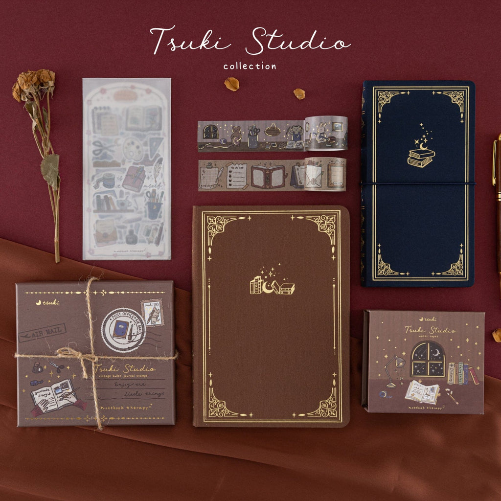 Tsuki ‘Tsuki Studio’ Bullet Journal Stamp Set ☾ – NotebookTherapy