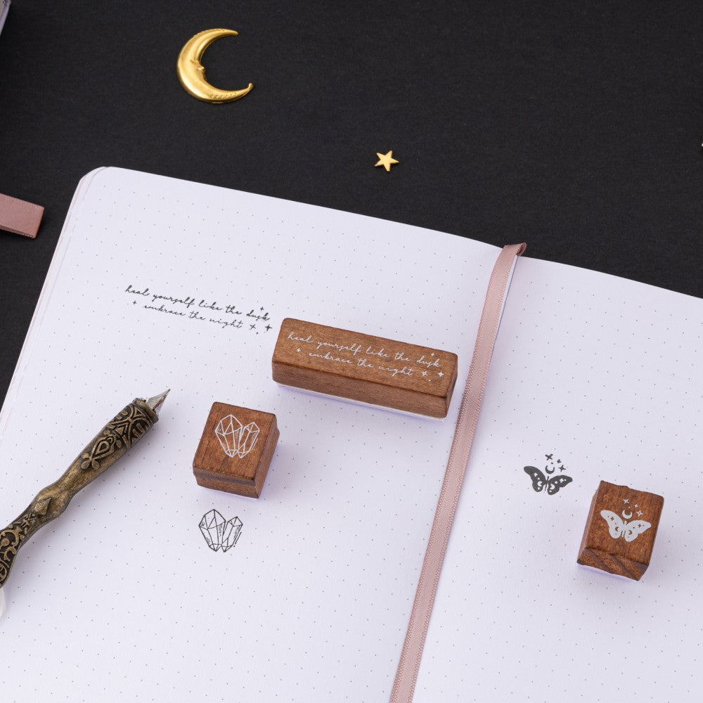 Tsuki ‘Moonlit Alchemy’ Bullet Journal Stamp Set ☾ – NotebookTherapy