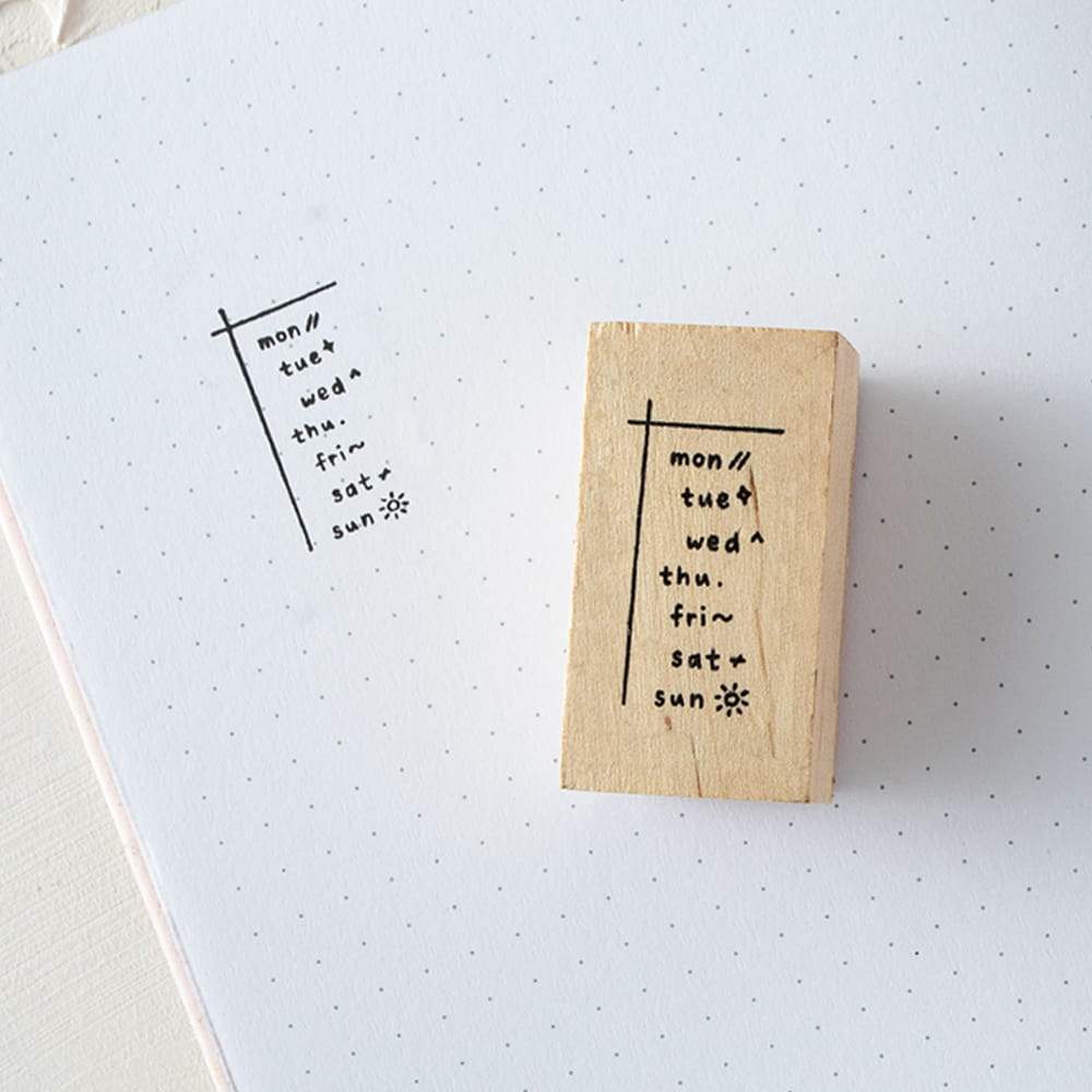 Tsuki Bullet Journal Tracking and Planning Stamp Set ☾ – NotebookTherapy