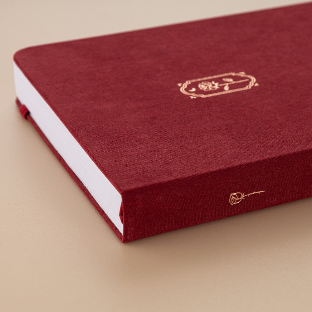 Tsuki ‘Vintage Rose’ Petal Red Limited Edition Bullet Journal ...