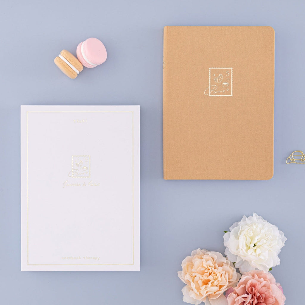 Tsuki ‘Café au Lait’ Limited Edition Bullet Journal ☾ – NotebookTherapy
