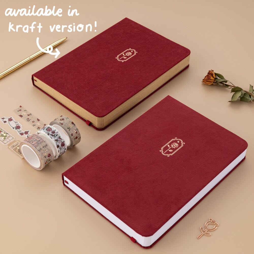 Tsuki ‘Vintage Rose’ Petal Red Limited Edition Bullet Journal ...