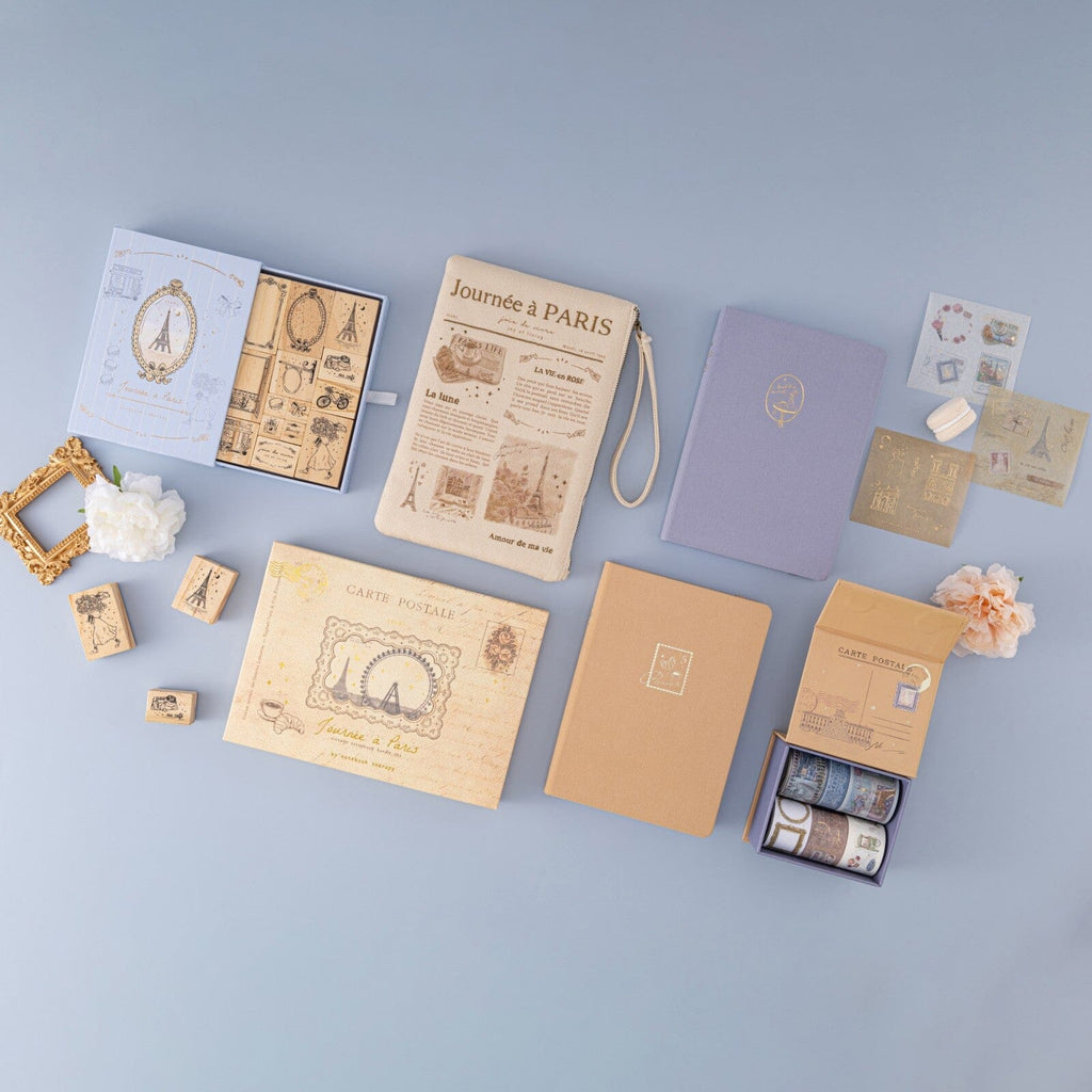 Tsuki ‘Journée à Paris’ Bullet Journal Stamp Set ☾ – NotebookTherapy