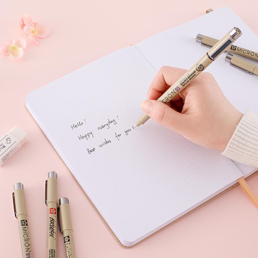 Sakura Micron 6 Set Fineliner Pens – NotebookTherapy